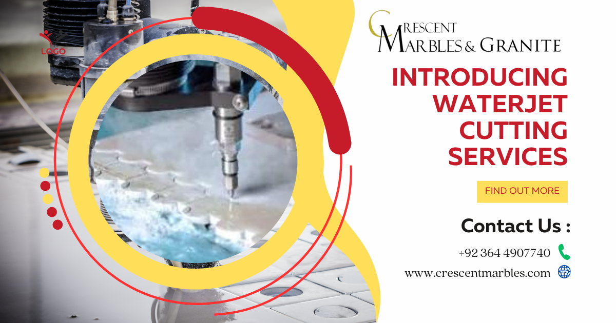 Precision Waterjet Cutting for Marble & Granite Inlays - Crescent Marbles